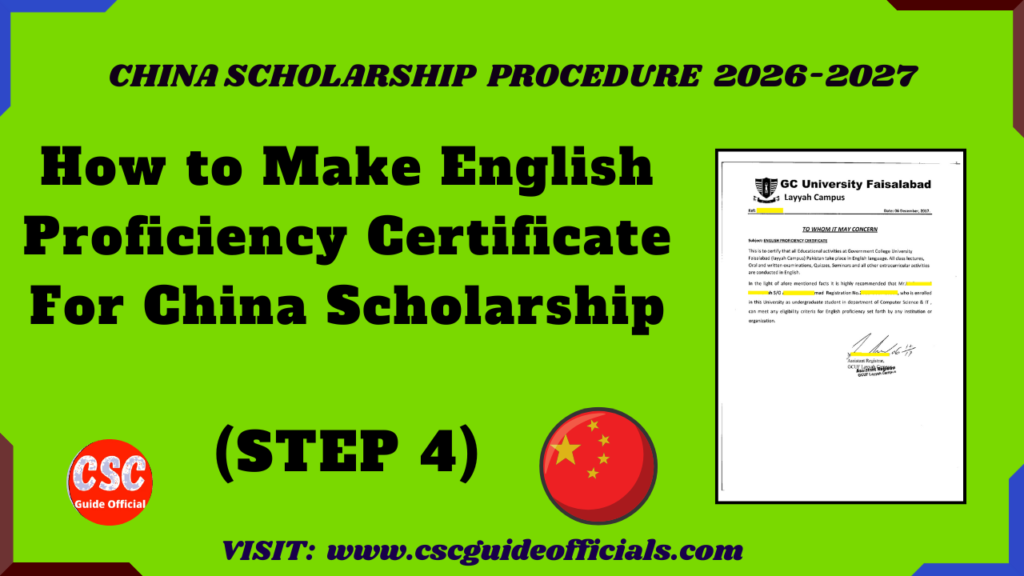 How to Make Study Plan Or Research Proposal For China Scholarship 2025 ...