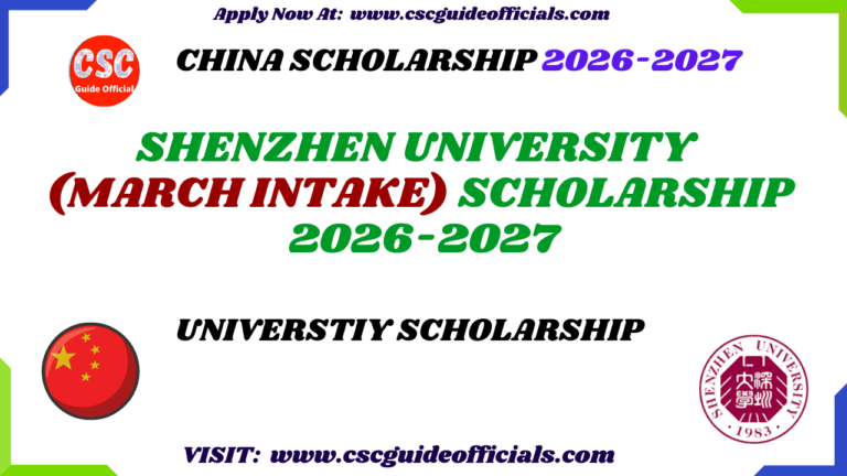 Central South University CSU CSC Silk Road Scholarship 2025-2026 | CSU ...